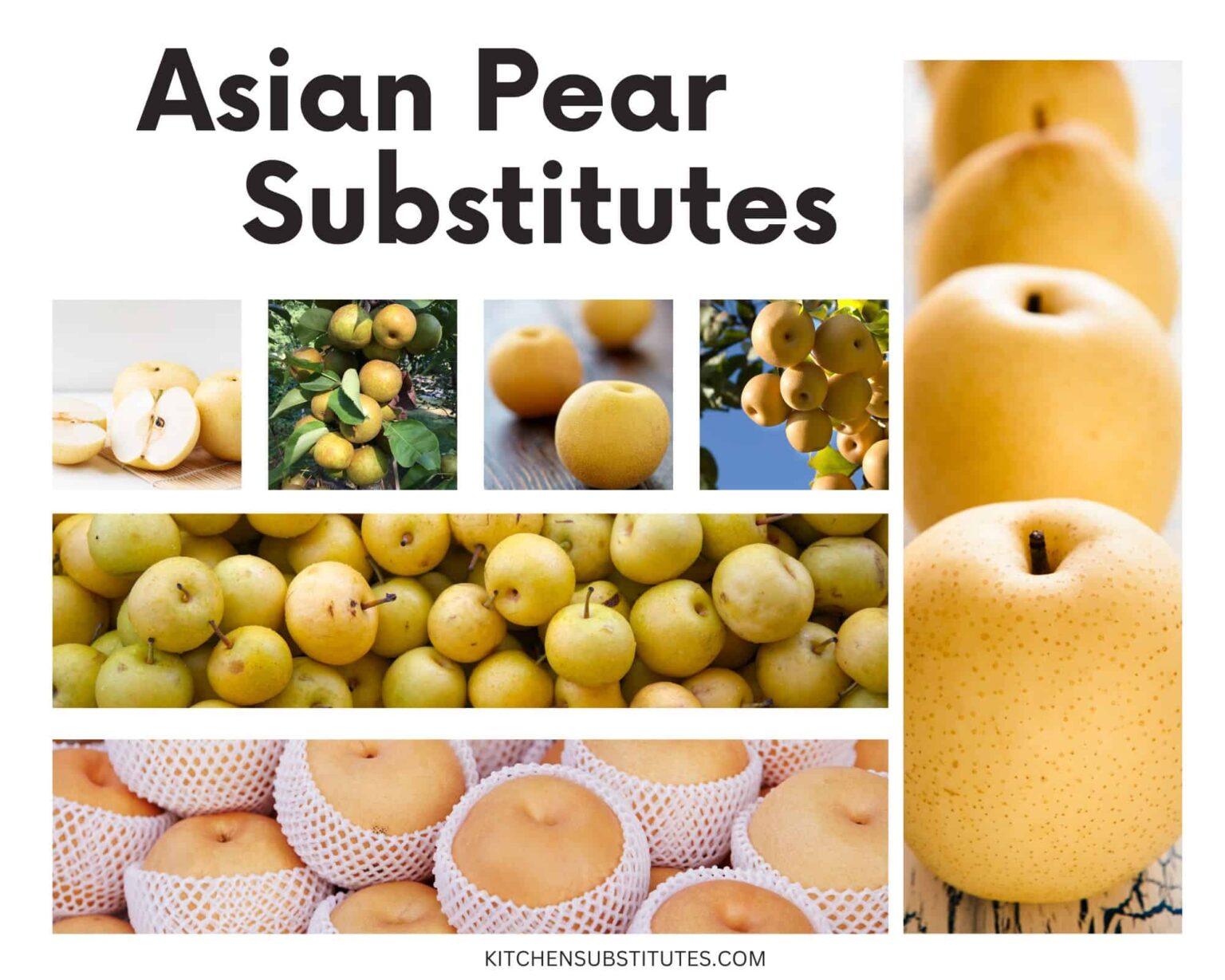The 7 BEST Substitutes For Asian Pears (Korean Pears) | The Olive ...