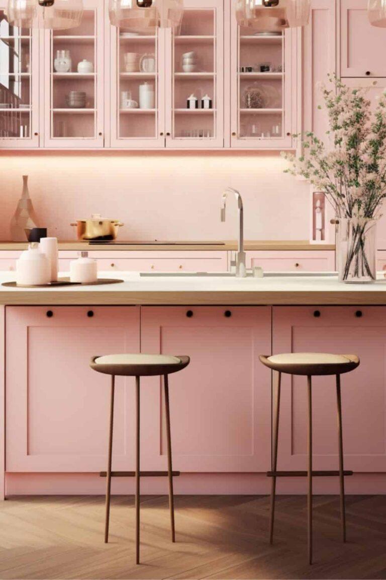From Blush To Bold: 35 Pink Kitchens That Break The Mold | The Olive ...