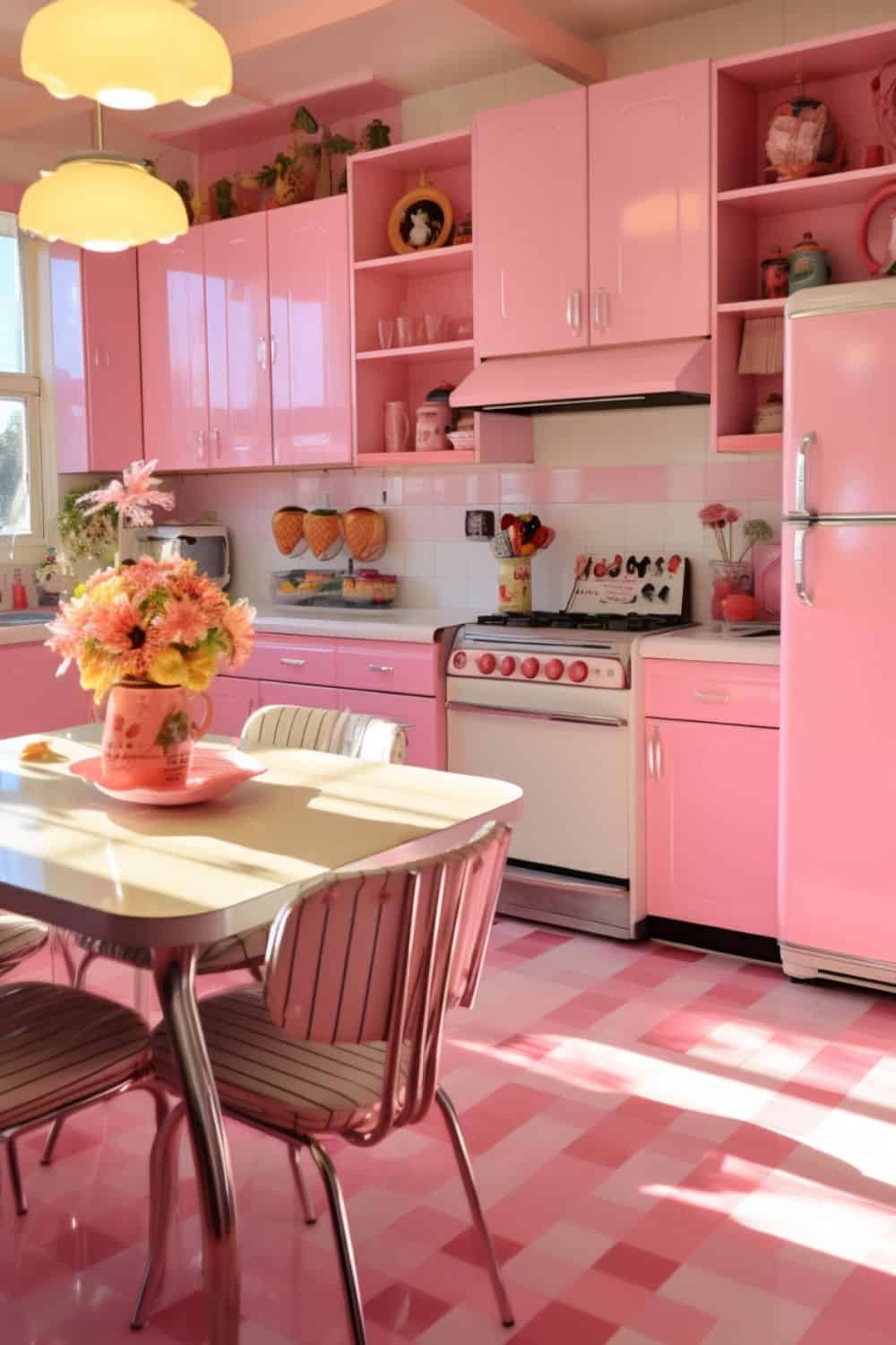 From Blush To Bold: 35 Pink Kitchens That Break The Mold | The Olive ...