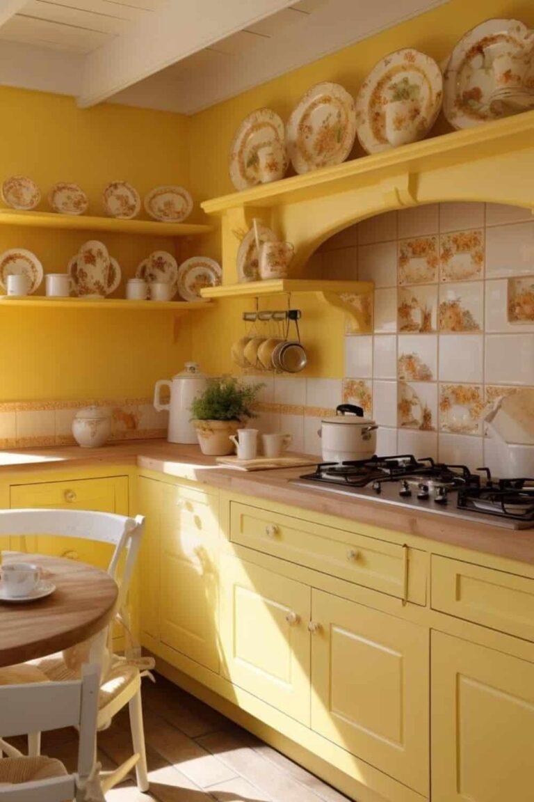 26 Yellow Kitchens: Brighten Up Your Home With These Ideas | The Olive ...