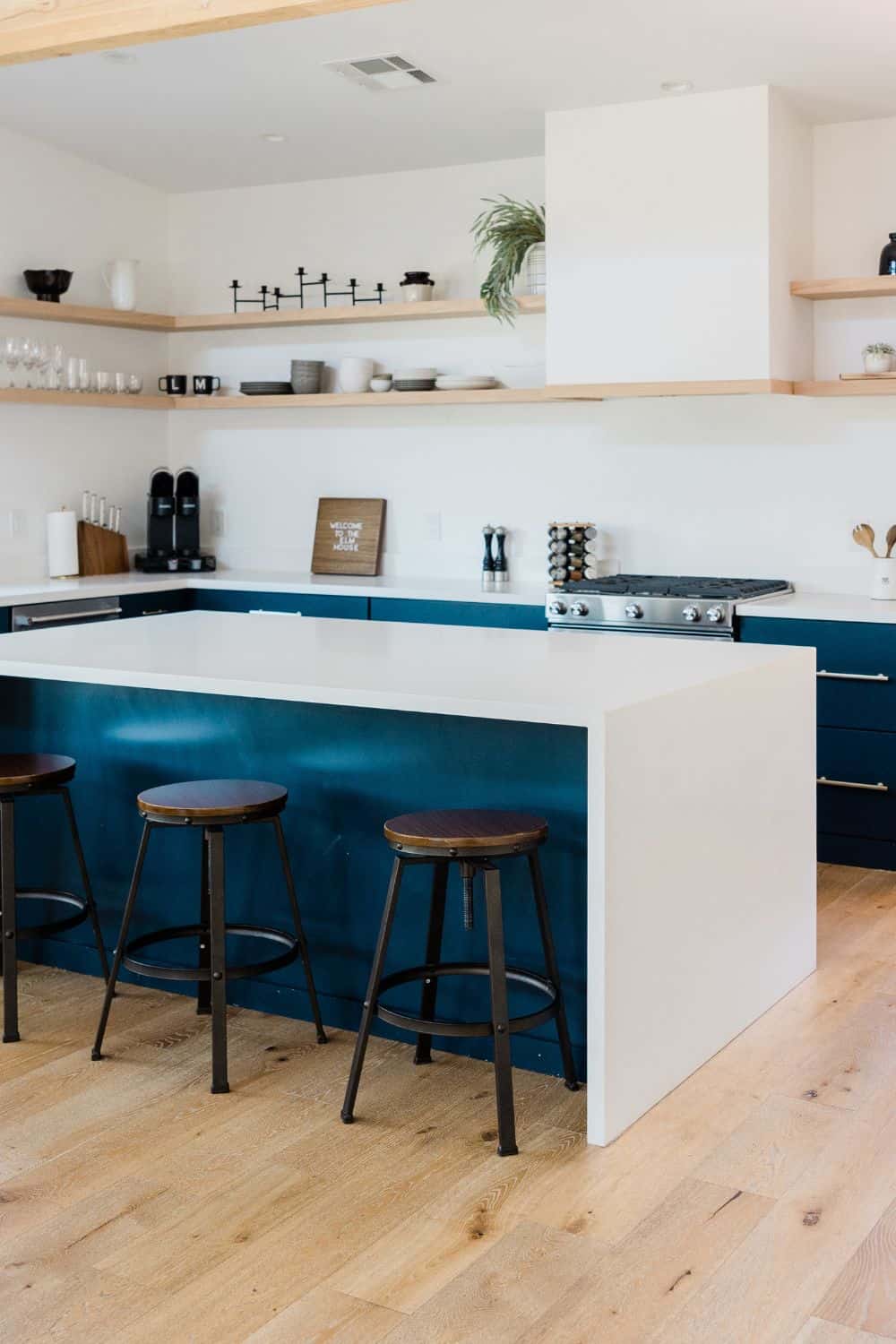 20 Splendid Ideas For Blue Kitchens In 2026 | The Olive Branch Nest