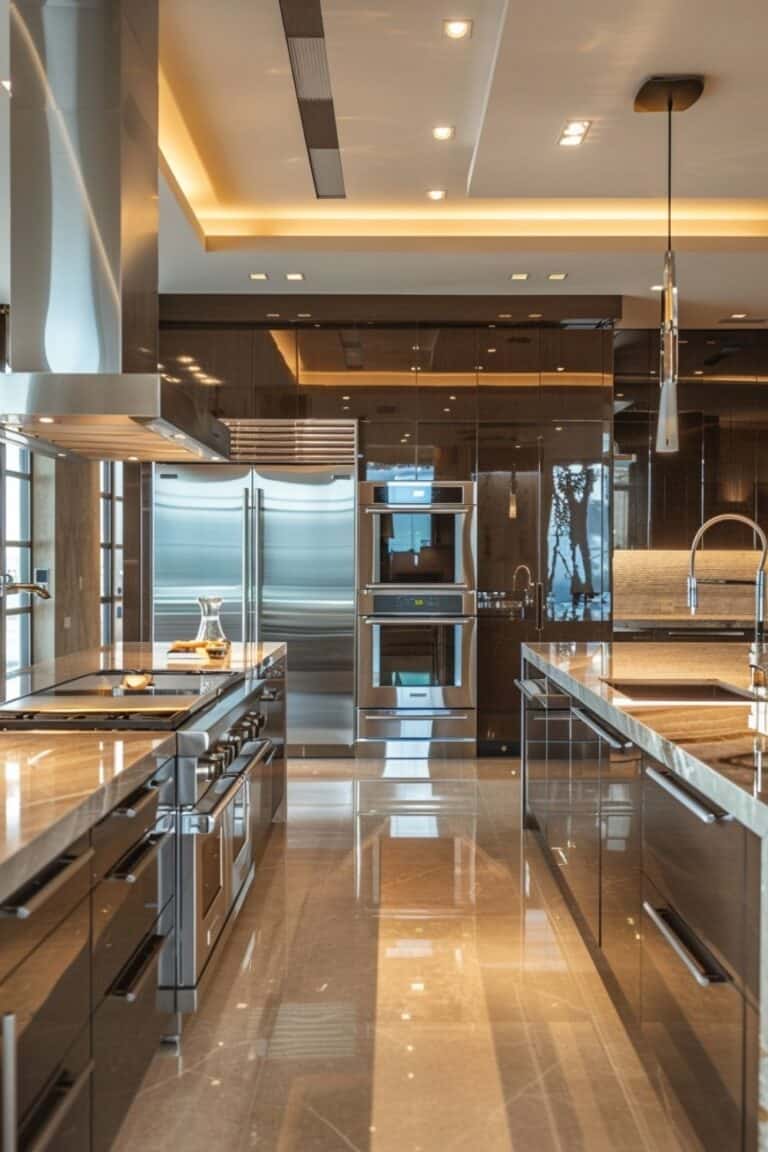 65 Jaw-Dropping Luxury Kitchens For That Wow Factor | The Olive Branch Nest