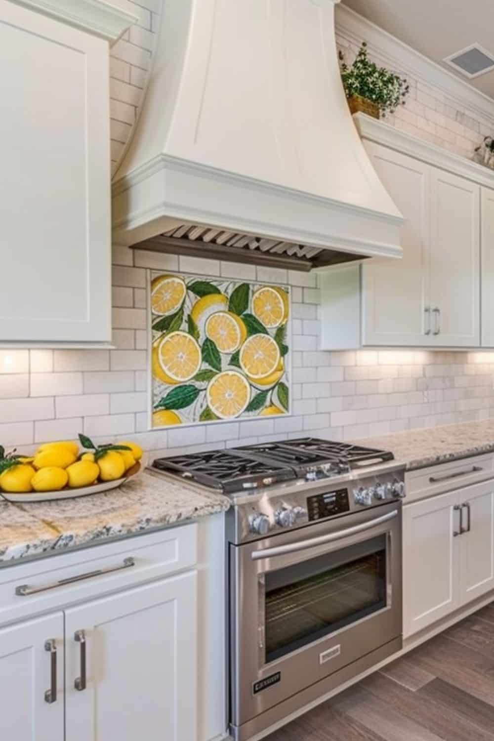 Squeeze The Day: 20 Lemon Themed Kitchen Designs | The Olive Branch Nest