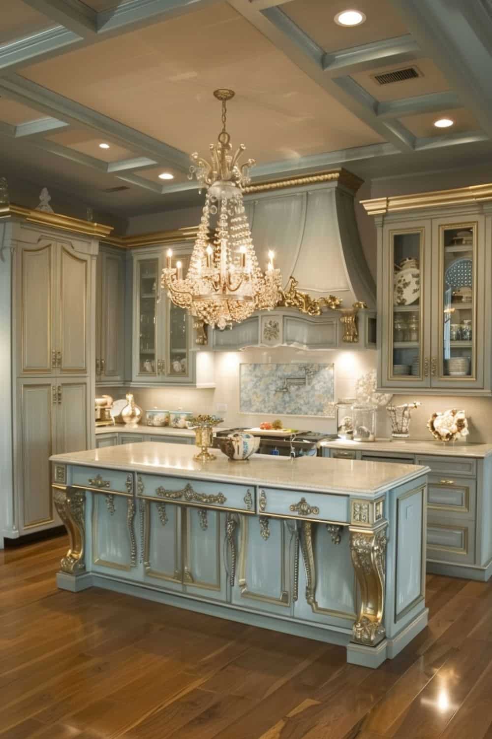 65 Jaw-Dropping Luxury Kitchens For That Wow Factor | The Olive Branch Nest