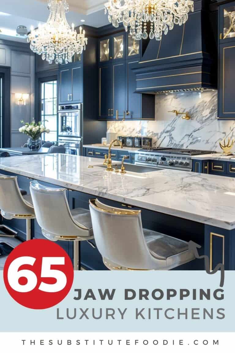65 Jaw-Dropping Luxury Kitchens For That Wow Factor | The Olive Branch Nest