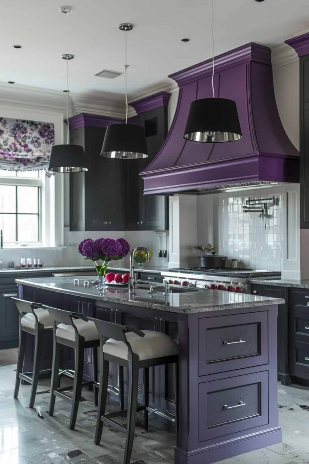 Majestic Tones: Explore 40 Purple Kitchens For A Touch Of Magic | The ...