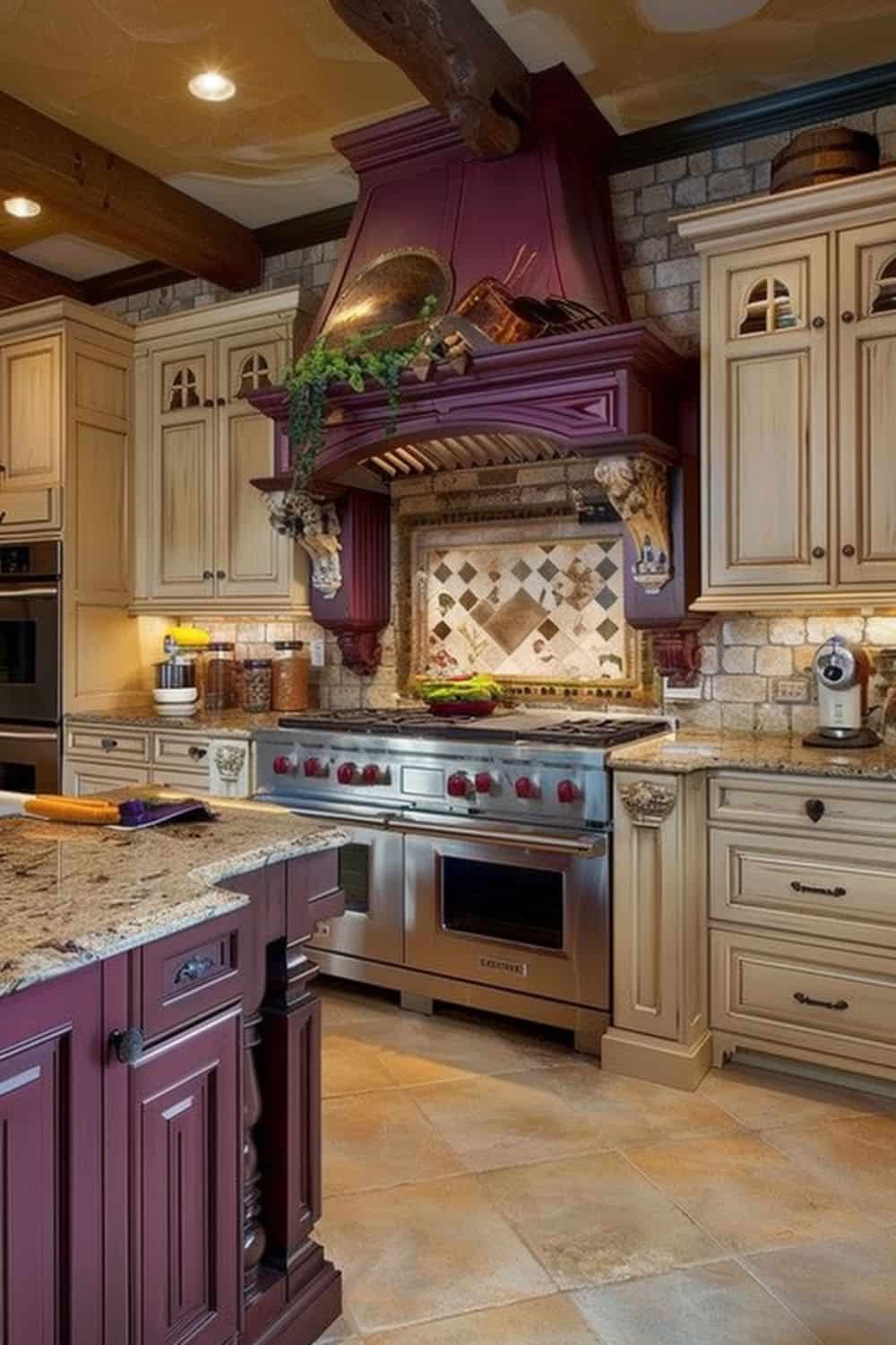 Majestic Tones: Explore 40 Purple Kitchens For A Touch Of Magic | The ...