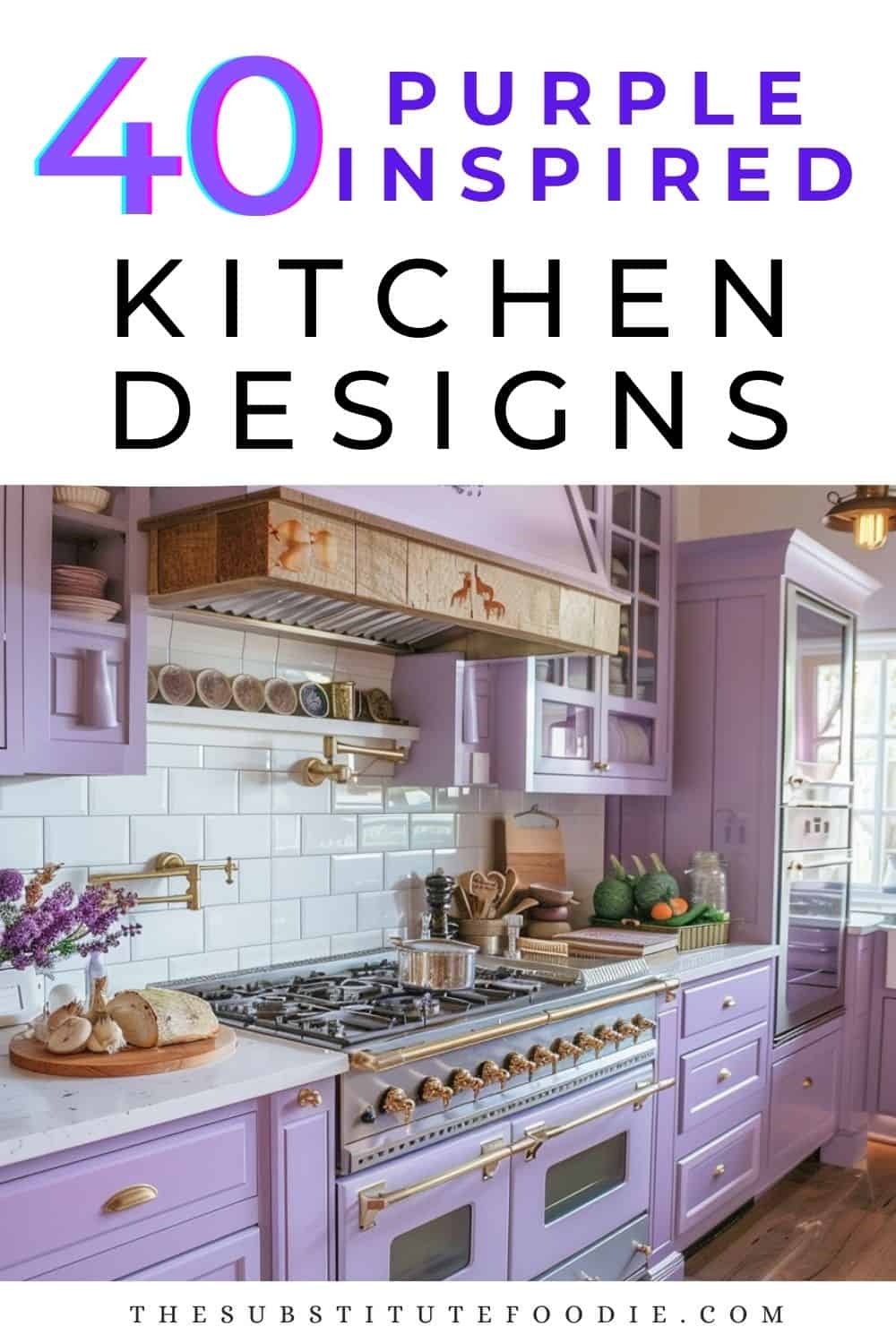 Majestic Tones: Explore 40 Purple Kitchens For A Touch Of Magic | The ...