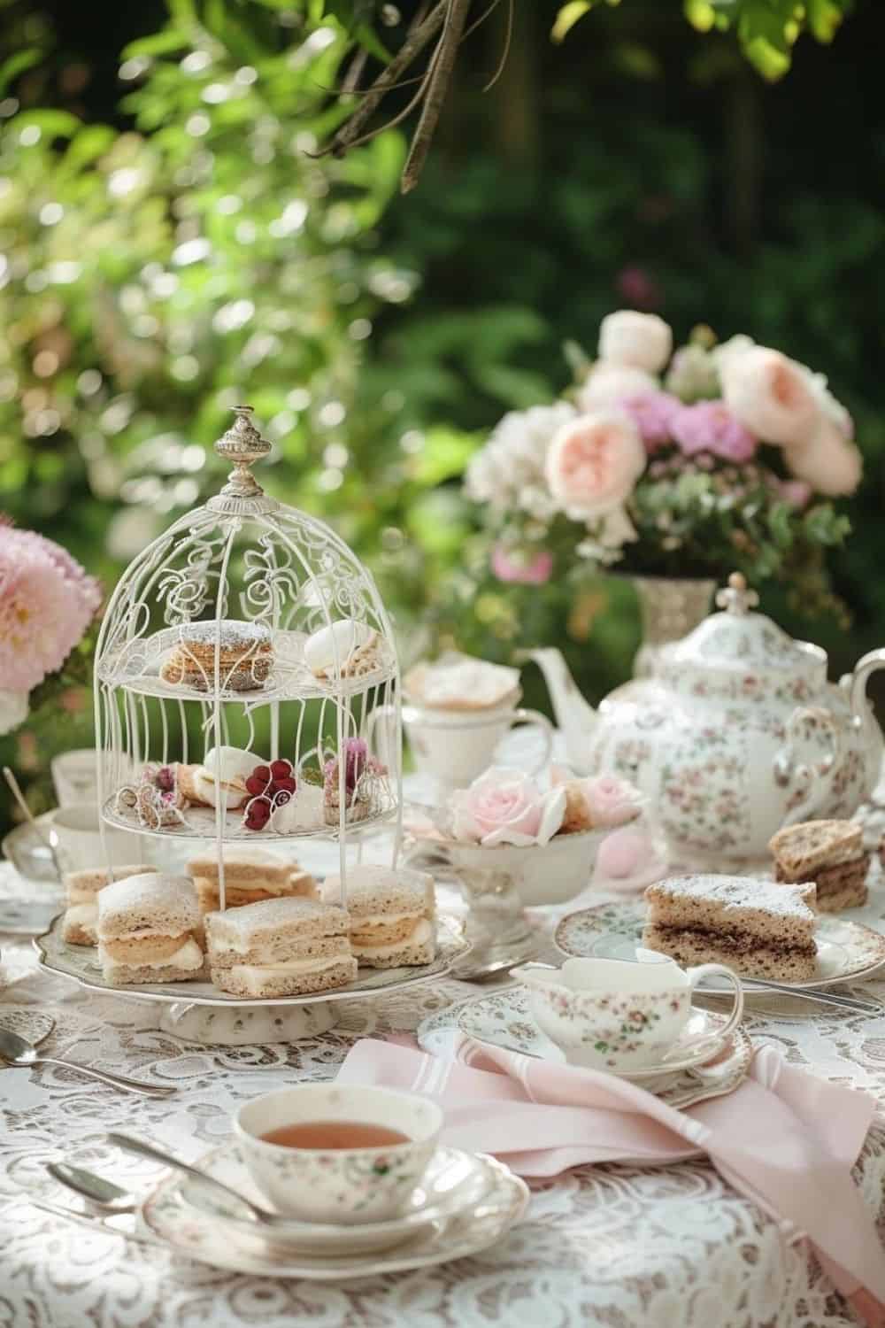 Sip In Style: 22 Enchanting Tea Party Tablescape Designs | The Olive ...