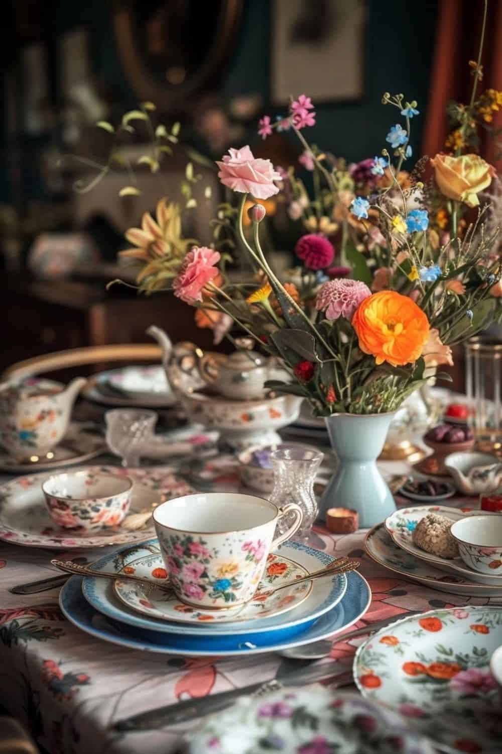 Sip In Style: 22 Enchanting Tea Party Tablescape Designs | The Olive ...
