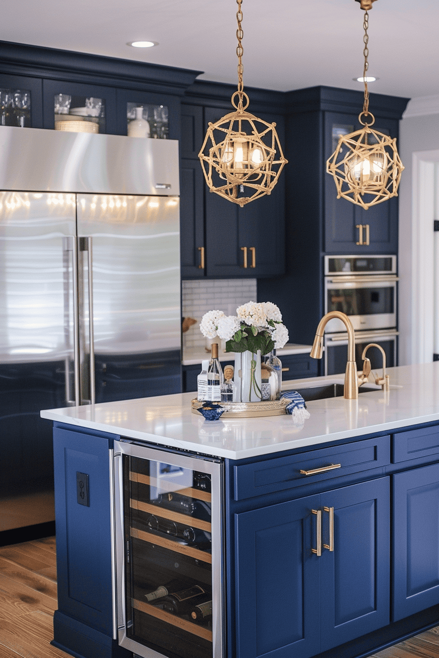 20 Splendid Ideas For Blue Kitchens In 2026 | The Olive Branch Nest