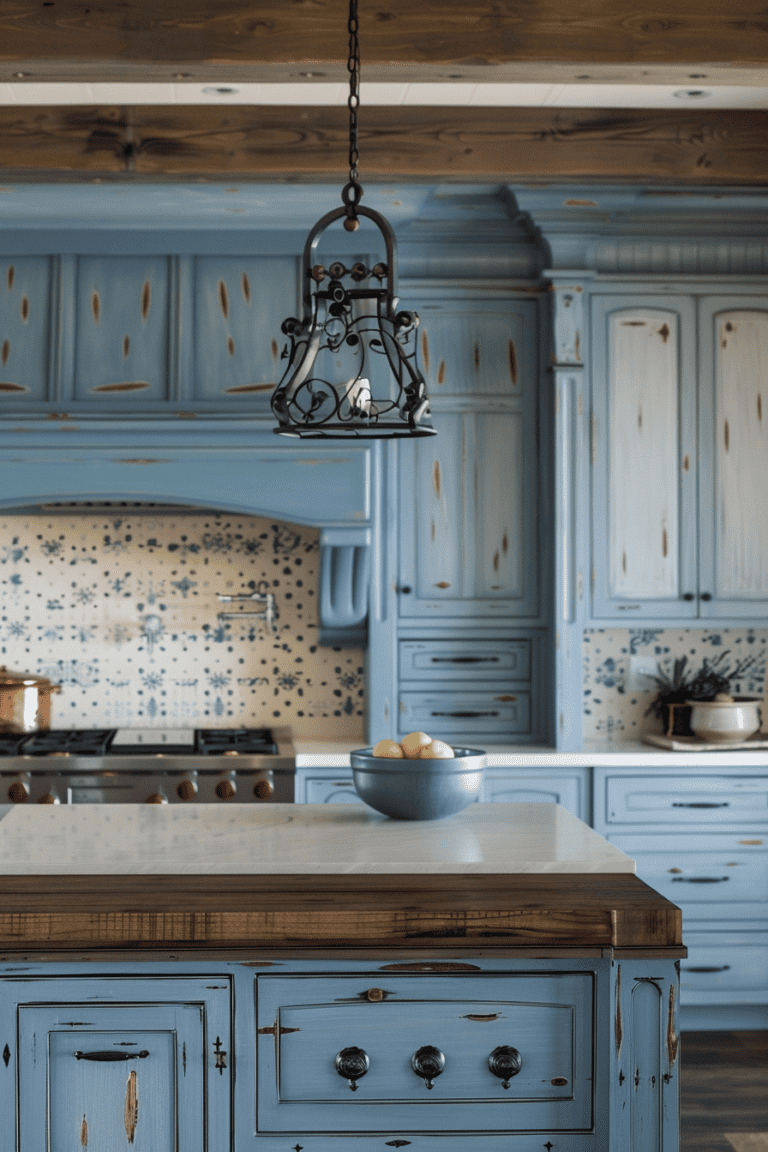 20 Splendid Ideas For Blue Kitchens In 2026 | The Olive Branch Nest