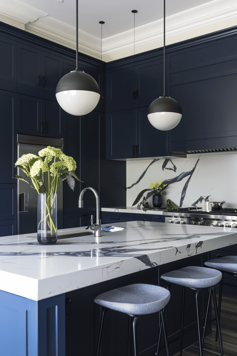 20 Splendid Ideas For Blue Kitchens In 2026 | The Olive Branch Nest