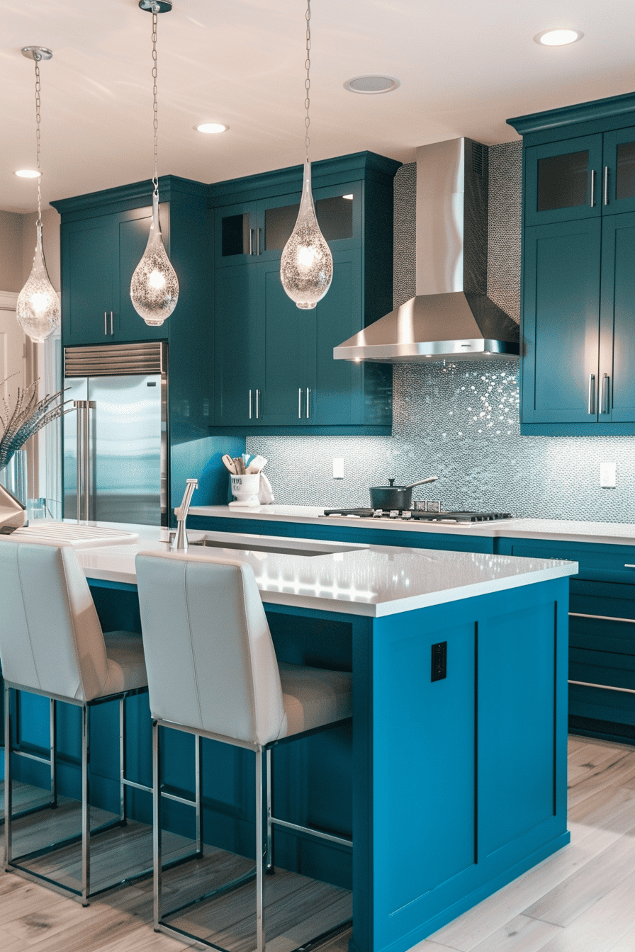 20 Splendid Ideas For Blue Kitchens In 2025 | The Olive Branch Nest
