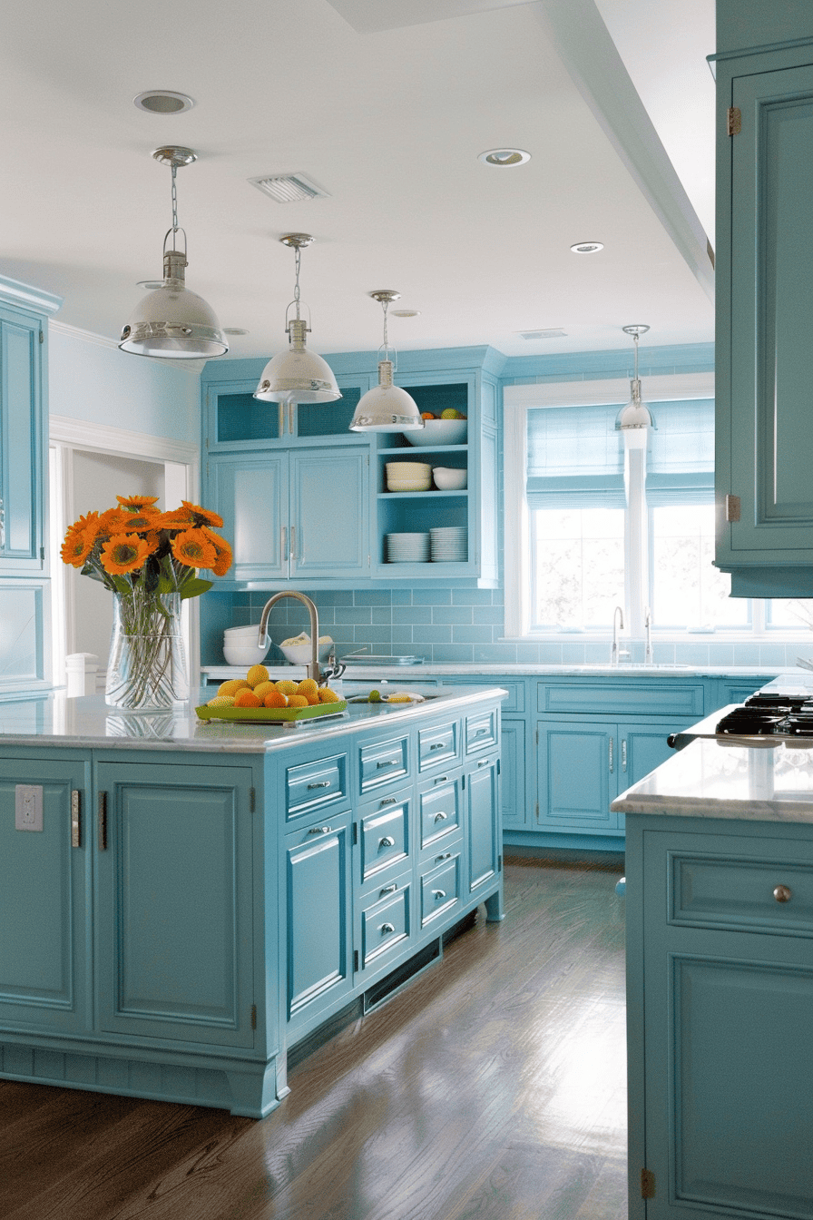 20 Splendid Ideas For Blue Kitchens In 2026 | The Olive Branch Nest