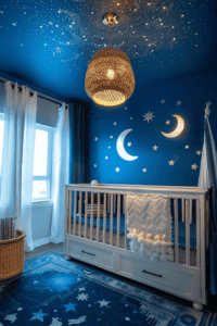 25 Blue Nursery Ideas To Welcome Your Little Boy | The Olive Branch Nest