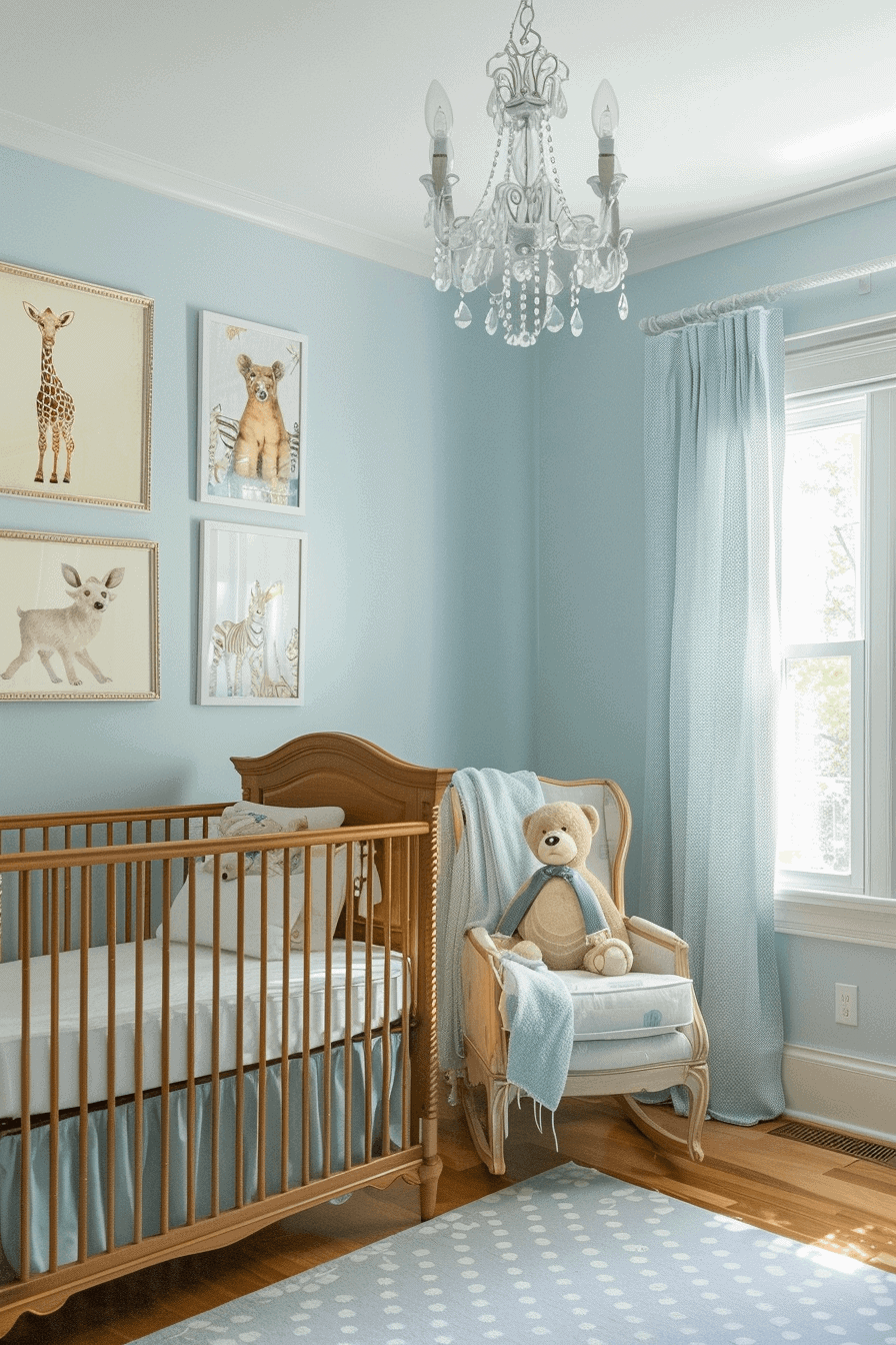 25 Blue Nursery Ideas To Welcome Your Little Boy | The Olive Branch Nest