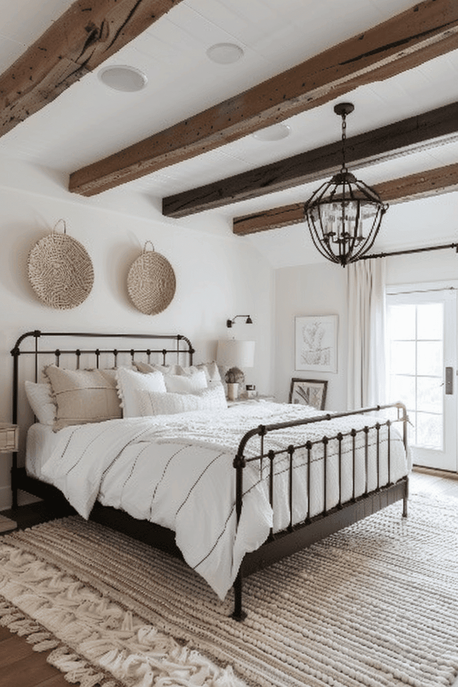 40 Chic Farmhouse Bedrooms That Bring Country Charm Home | The Olive ...