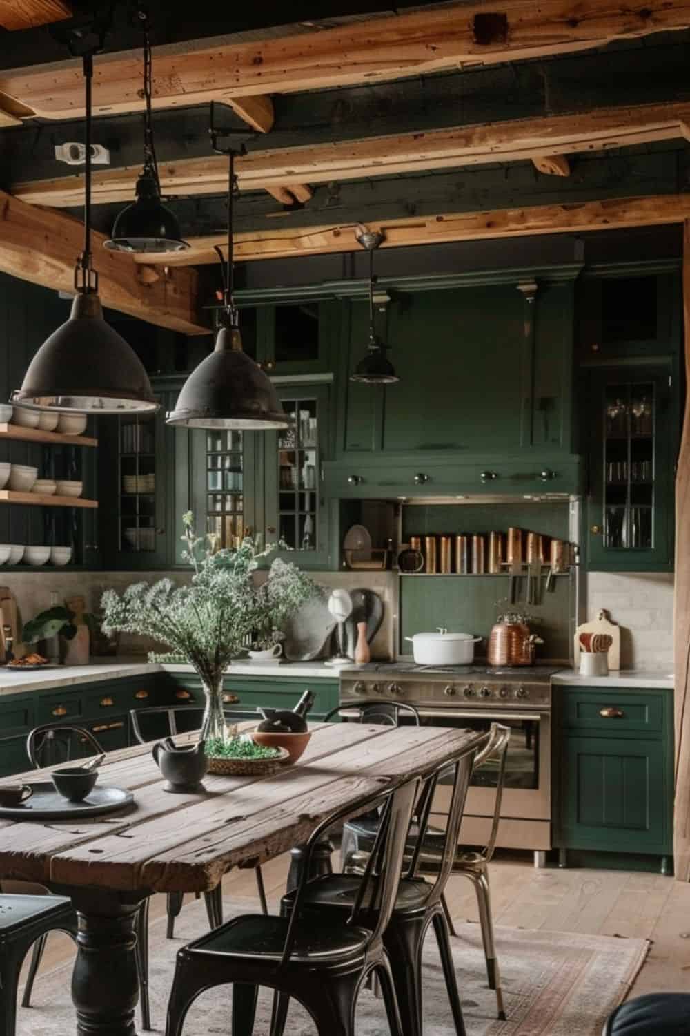 50 Stunning Green Kitchens To Inspire | The Olive Branch Nest