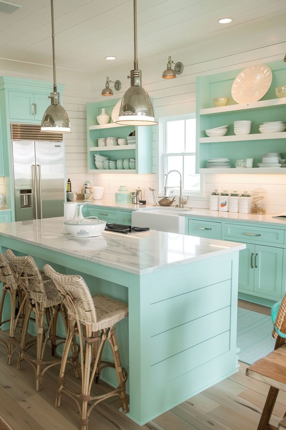 50 Stunning Green Kitchens To Inspire | The Olive Branch Nest