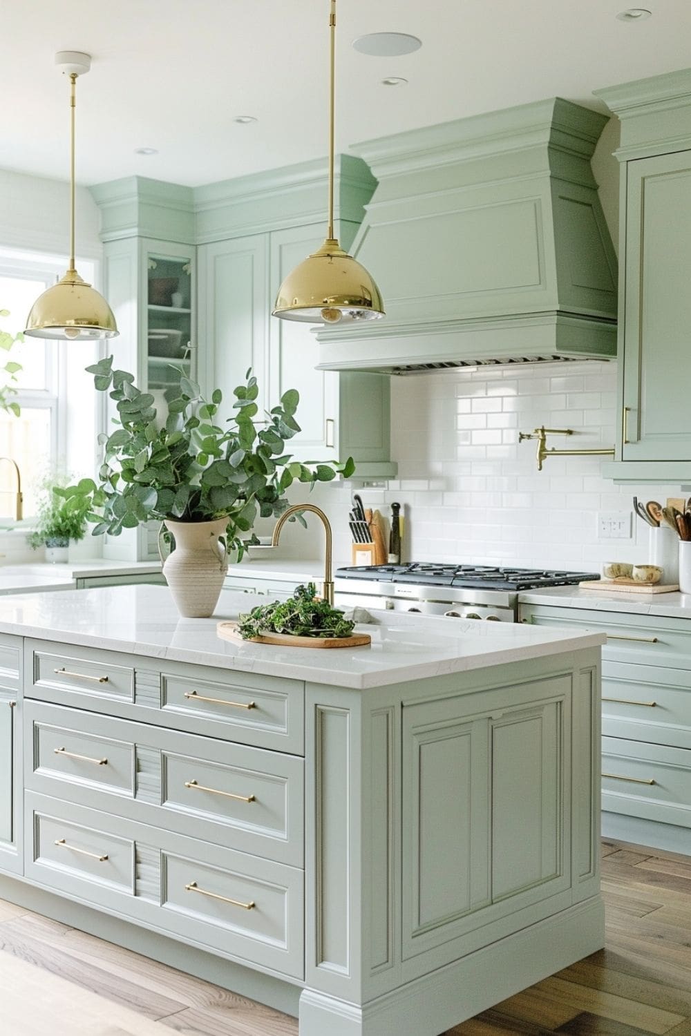50 Stunning Green Kitchens To Inspire | The Olive Branch Nest