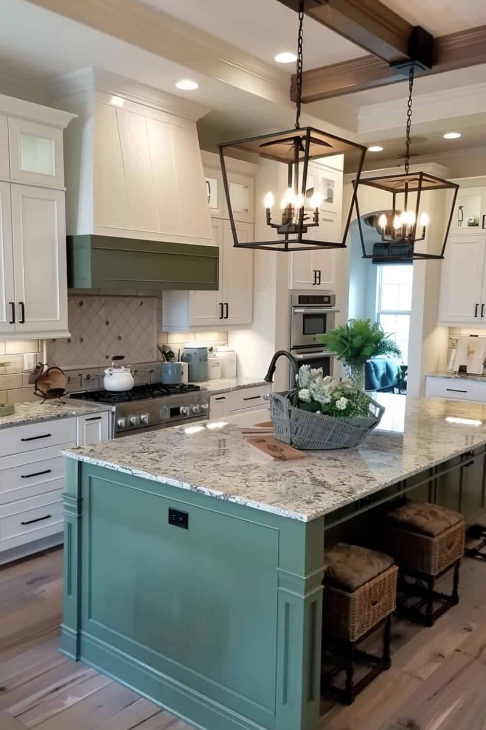 50 Stunning Green Kitchens To Inspire | The Olive Branch Nest