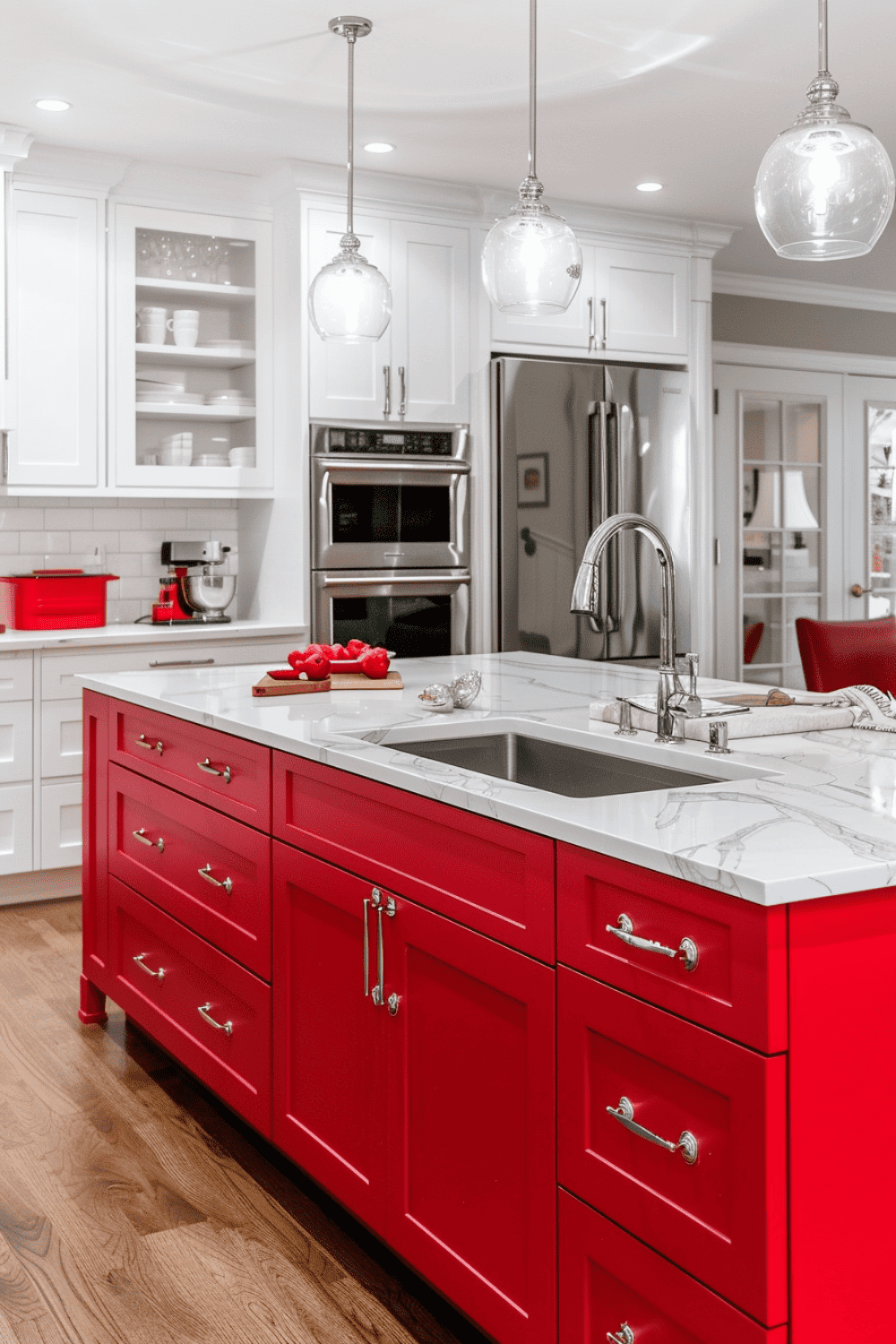 18 Red Kitchens: Injecting Splashes Of Passion To Your Home Space | The ...