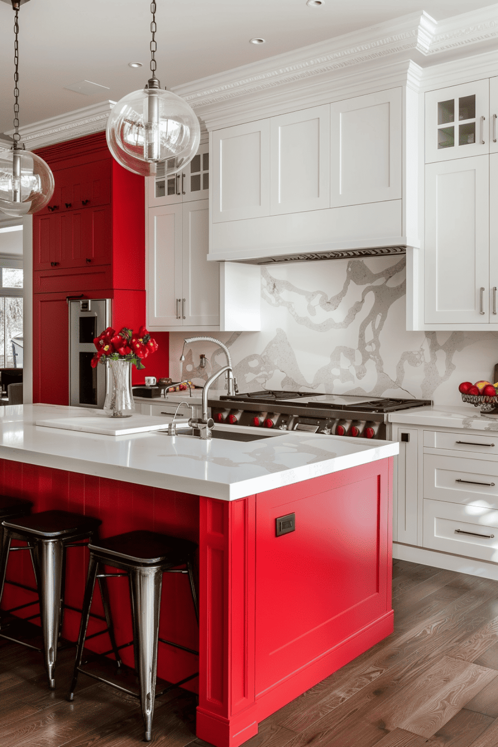 18 Red Kitchens: Injecting Splashes Of Passion To Your Home Space | The ...