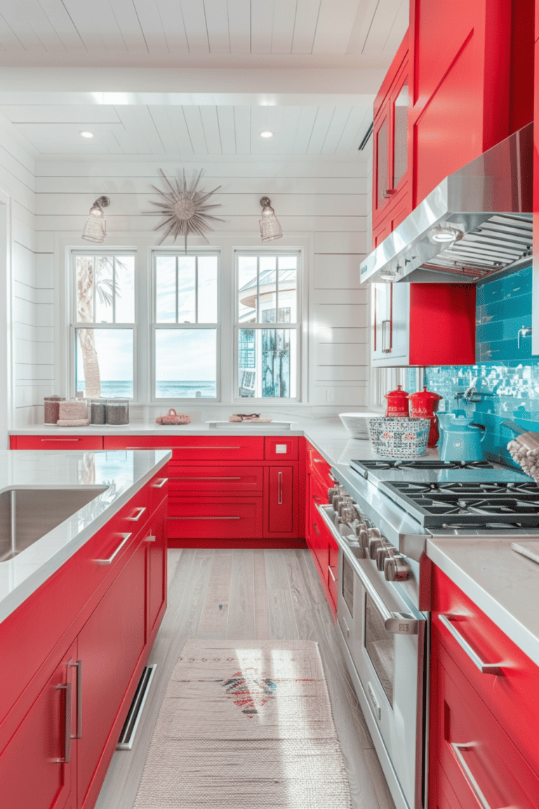 18 Red Kitchens: Injecting Splashes Of Passion To Your Home Space | The ...