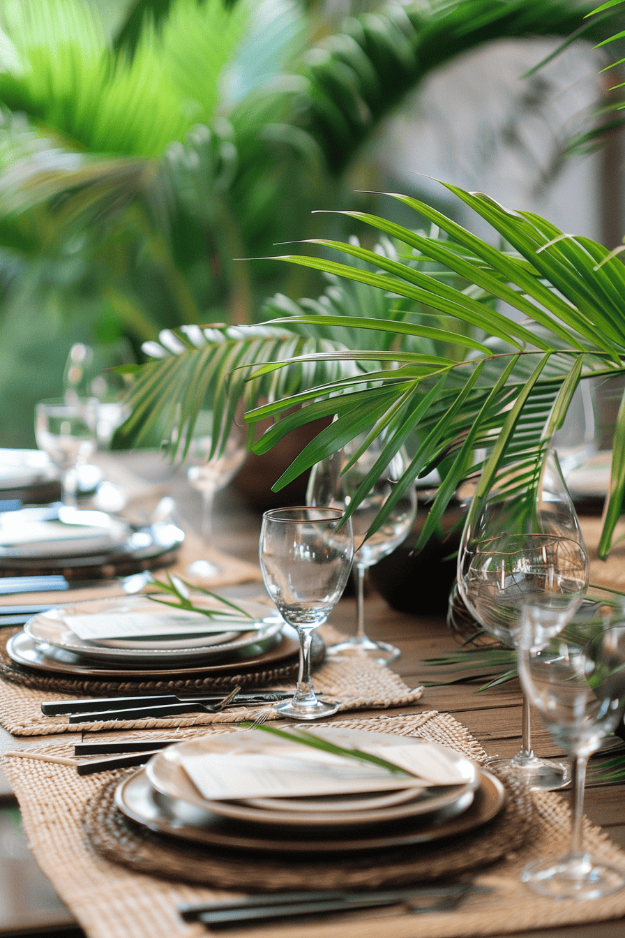 25 Tropical Tablescapes To Transport You To Paradise | The Olive Branch ...