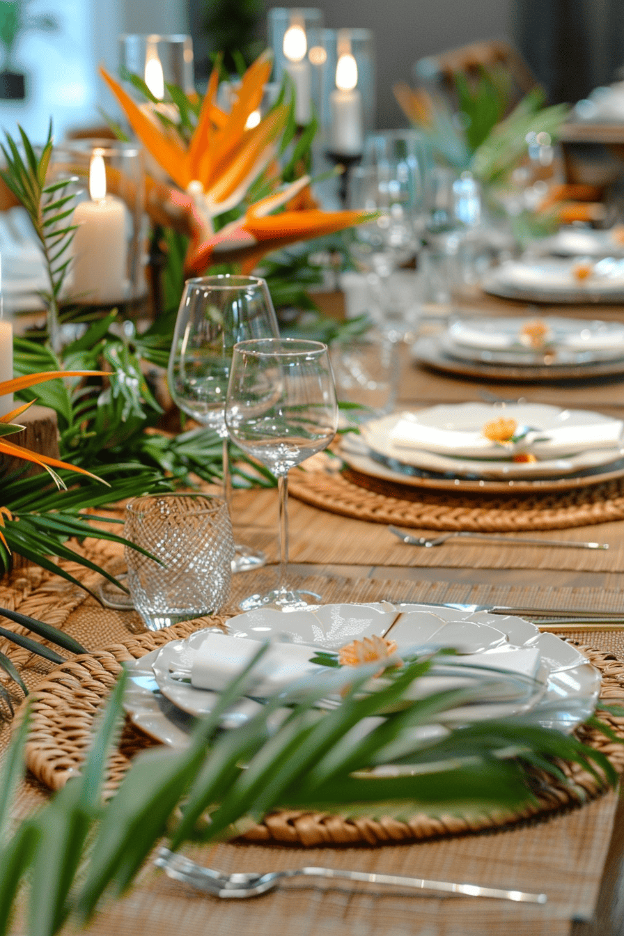 25 Tropical Tablescapes To Transport You To Paradise | The Olive Branch ...