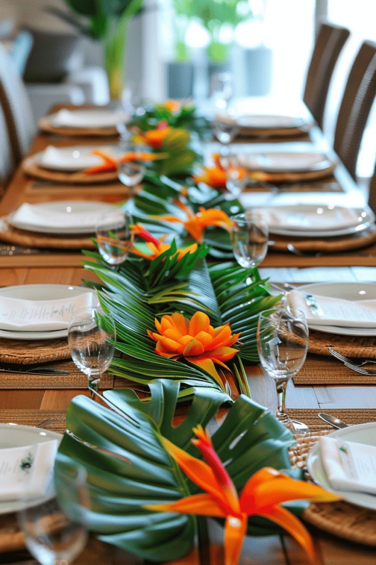 25 Tropical Tablescapes To Transport You To Paradise | The Olive Branch ...