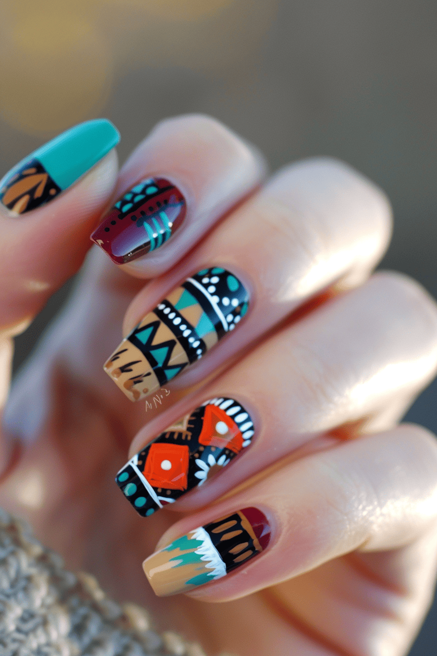 Gypsy Queen: 30 Boho Nail Ideas To Love | The Olive Branch Nest