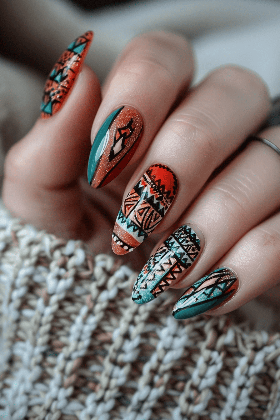 Gypsy Queen: 30 Boho Nail Ideas To Love | The Olive Branch Nest
