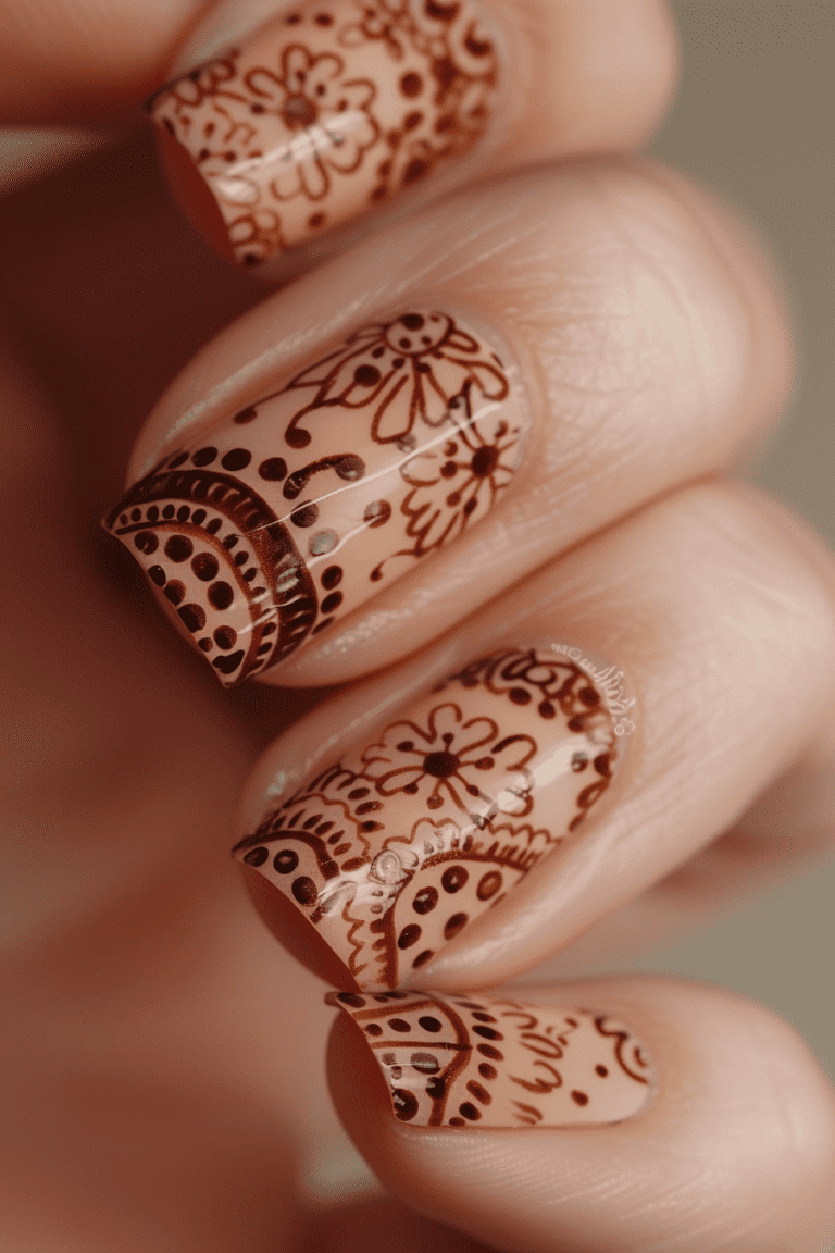 Gypsy Queen: 30 Boho Nail Ideas To Love | The Olive Branch Nest