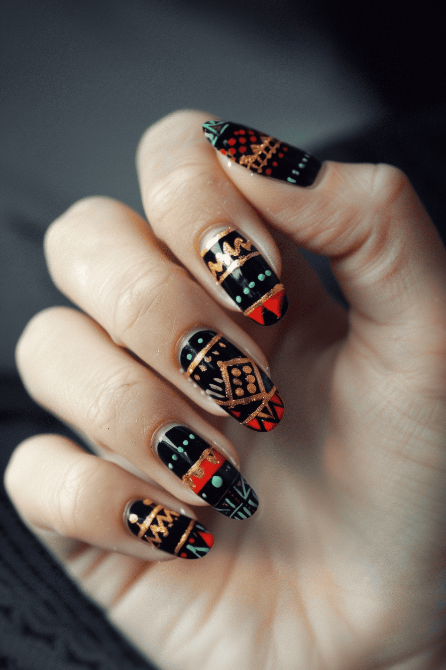 Gypsy Queen: 30 Boho Nail Ideas To Love | The Olive Branch Nest