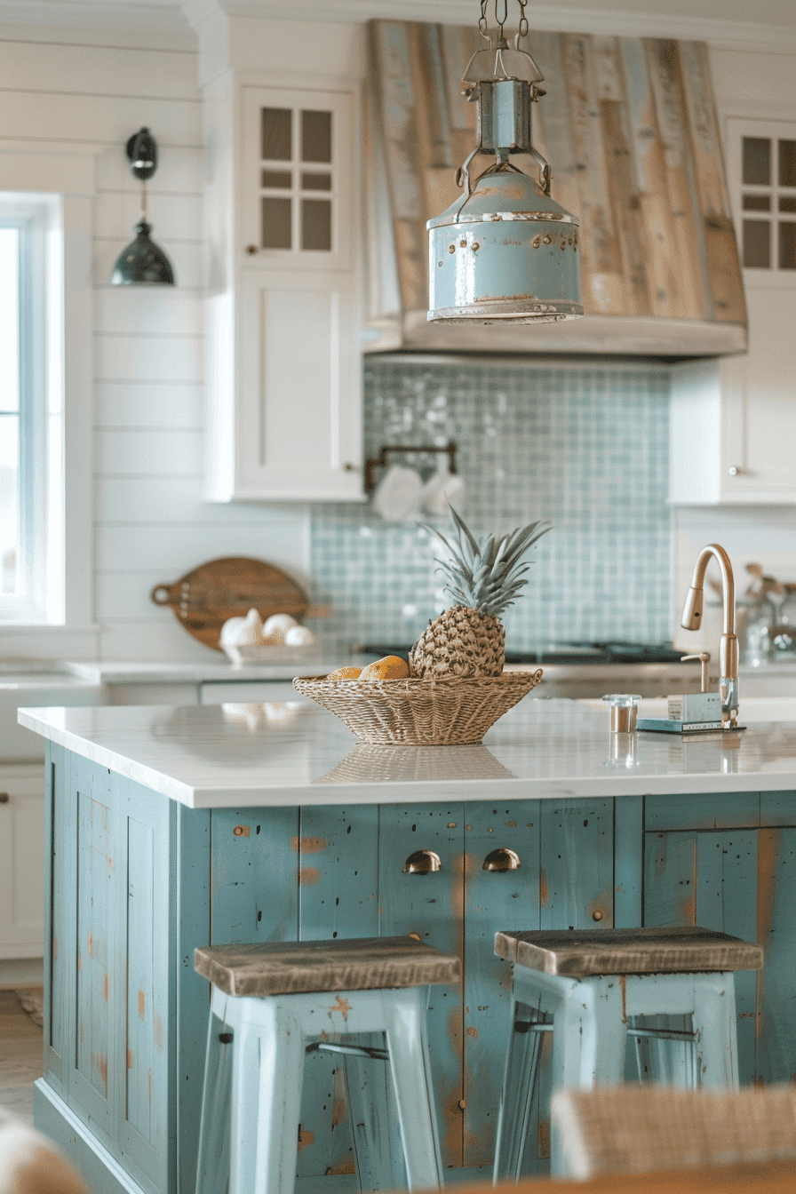 45 Coastal Kitchen Ideas And Designs: Bringing The Beach Home | The ...