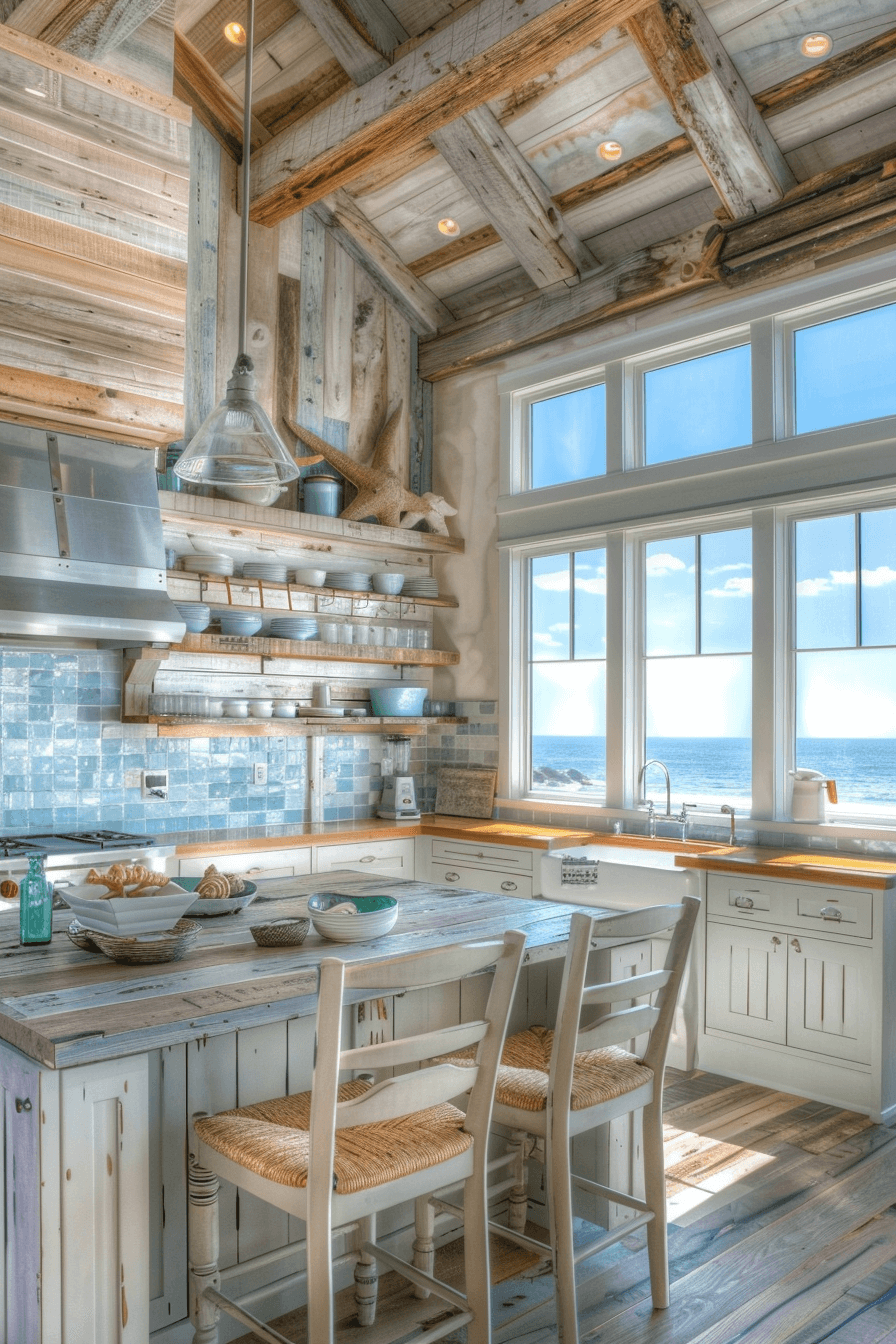 45 Coastal Kitchen Ideas And Designs: Bringing The Beach Home | The ...