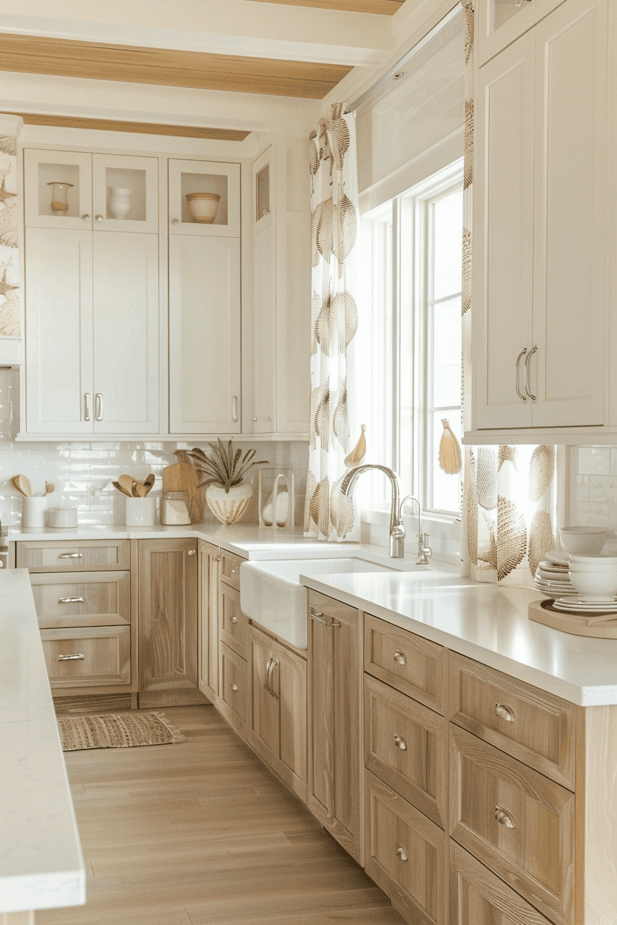 45 Coastal Kitchen Ideas And Designs: Bringing The Beach Home | The ...