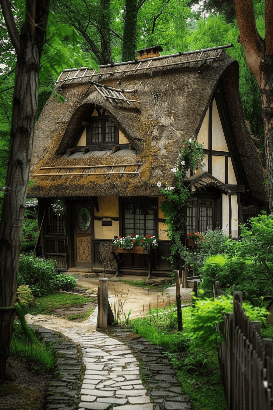 40 Dark Cottagecore Houses: Moody Retreats | The Olive Branch Nest