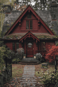 40 Dark Cottagecore Houses: Moody Retreats | The Olive Branch Nest