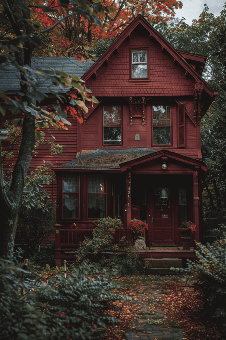 40 Dark Cottagecore Houses: Moody Retreats | The Olive Branch Nest