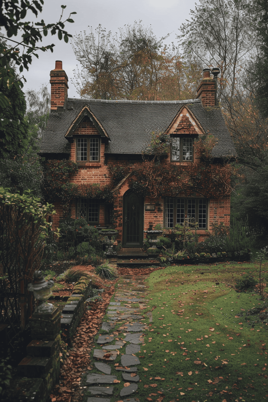 40 Dark Cottagecore Houses: Moody Retreats | The Olive Branch Nest