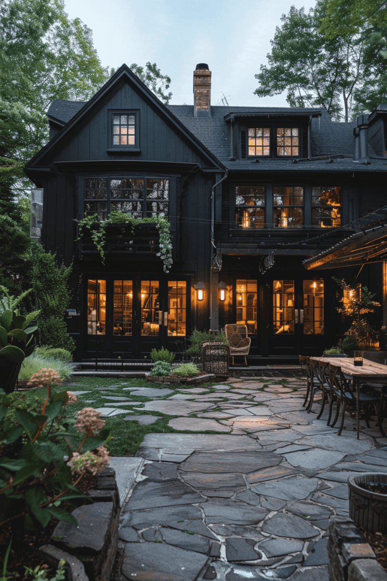 40 Dark Cottagecore Houses: Moody Retreats | The Olive Branch Nest