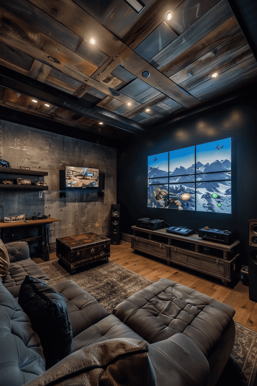 10 Moody Man Cave Ideas For The Ultimate Retreat | The Olive Branch Nest