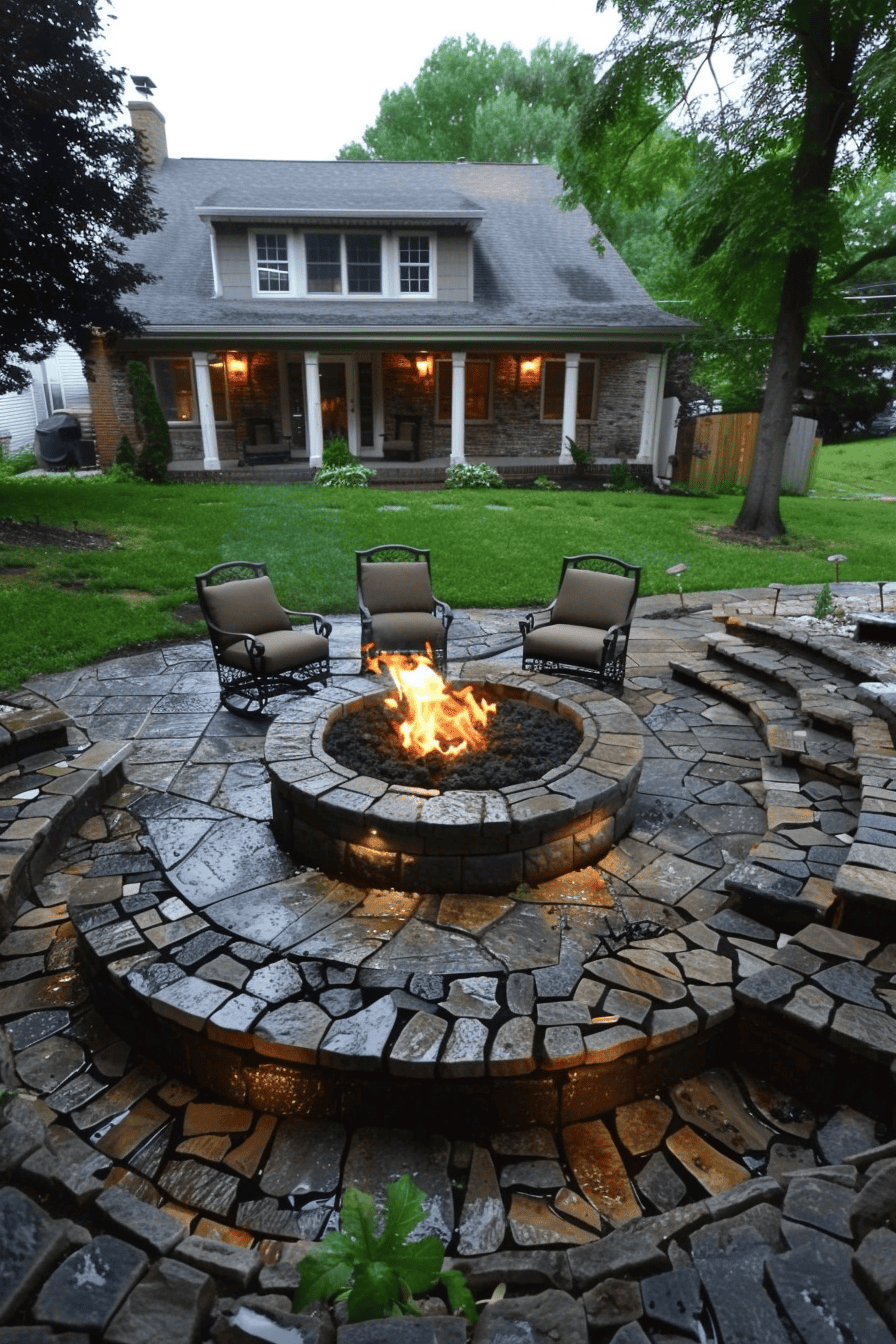 20 Amazing Fire Pit Ideas For Your Backyard | The Olive Branch Nest