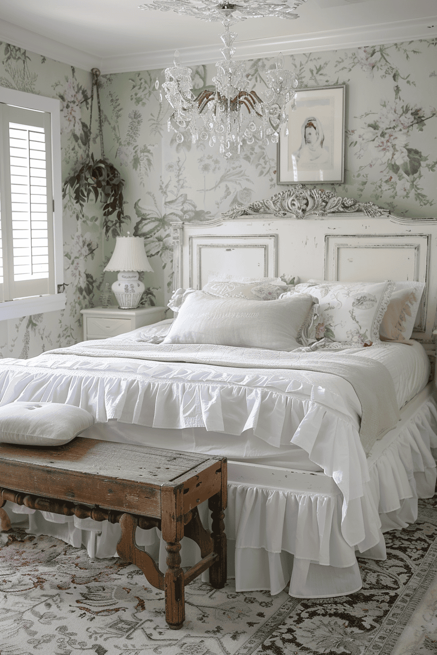 Parisian Oasis: 17 Enchanting French Styled Bedrooms | The Olive Branch ...