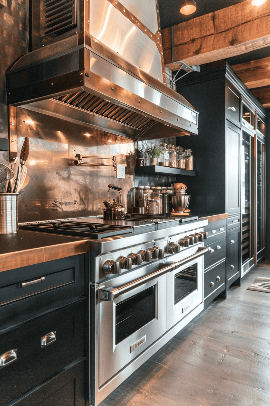Concrete & Steel: 45 Stunning Industrial Kitchen Ideas | The Olive ...