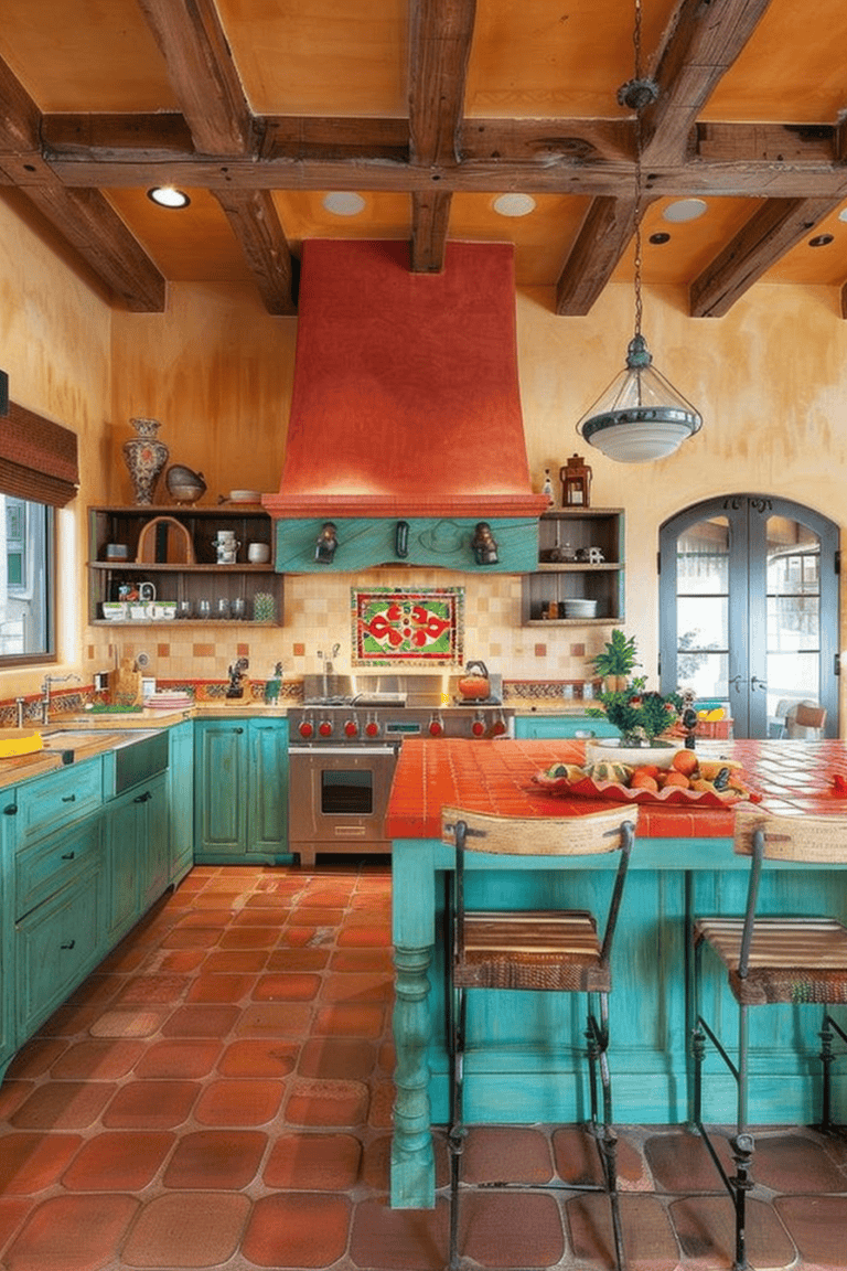 20 Ideas For Creating A Mexican Hacienda Kitchen | The Olive Branch Nest