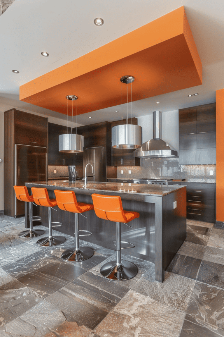 Zest For Life: 25 Vibrant Orange Kitchens You Will Love | The Olive ...
